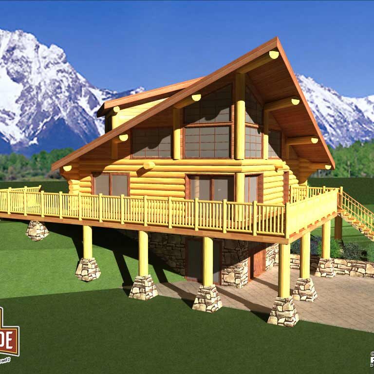 1228 Contemporary - Cascade Handcrafted Log Homes
